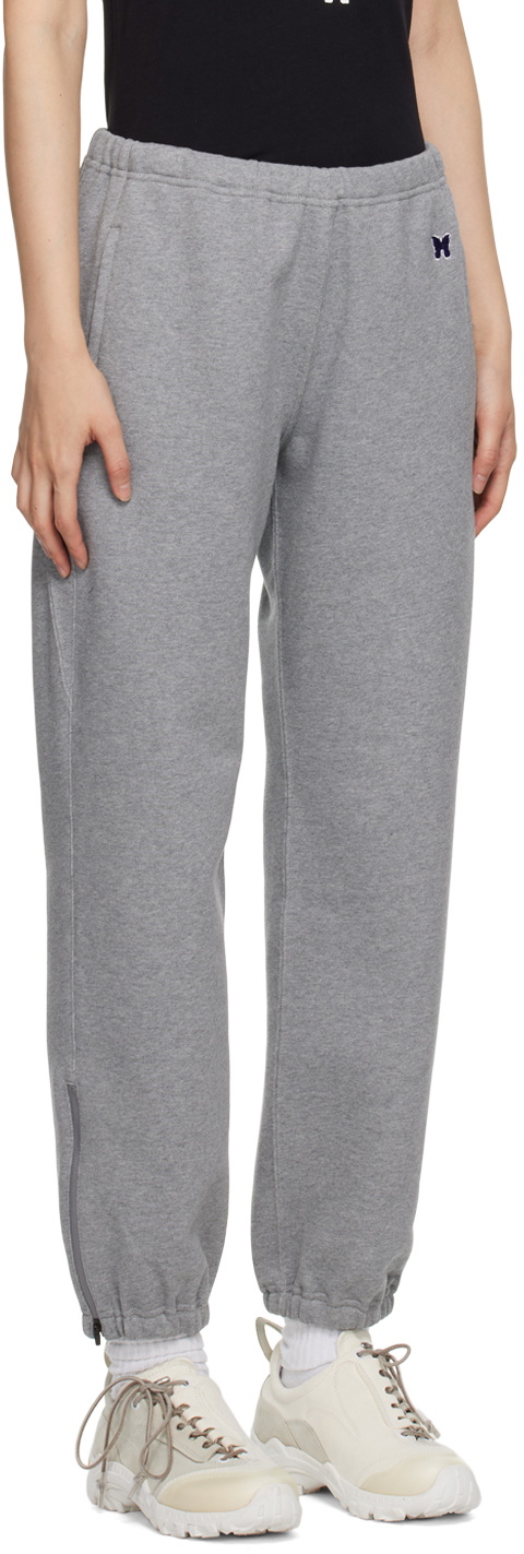 NEEDLES Gray Zip Vent Lounge Pants Needles