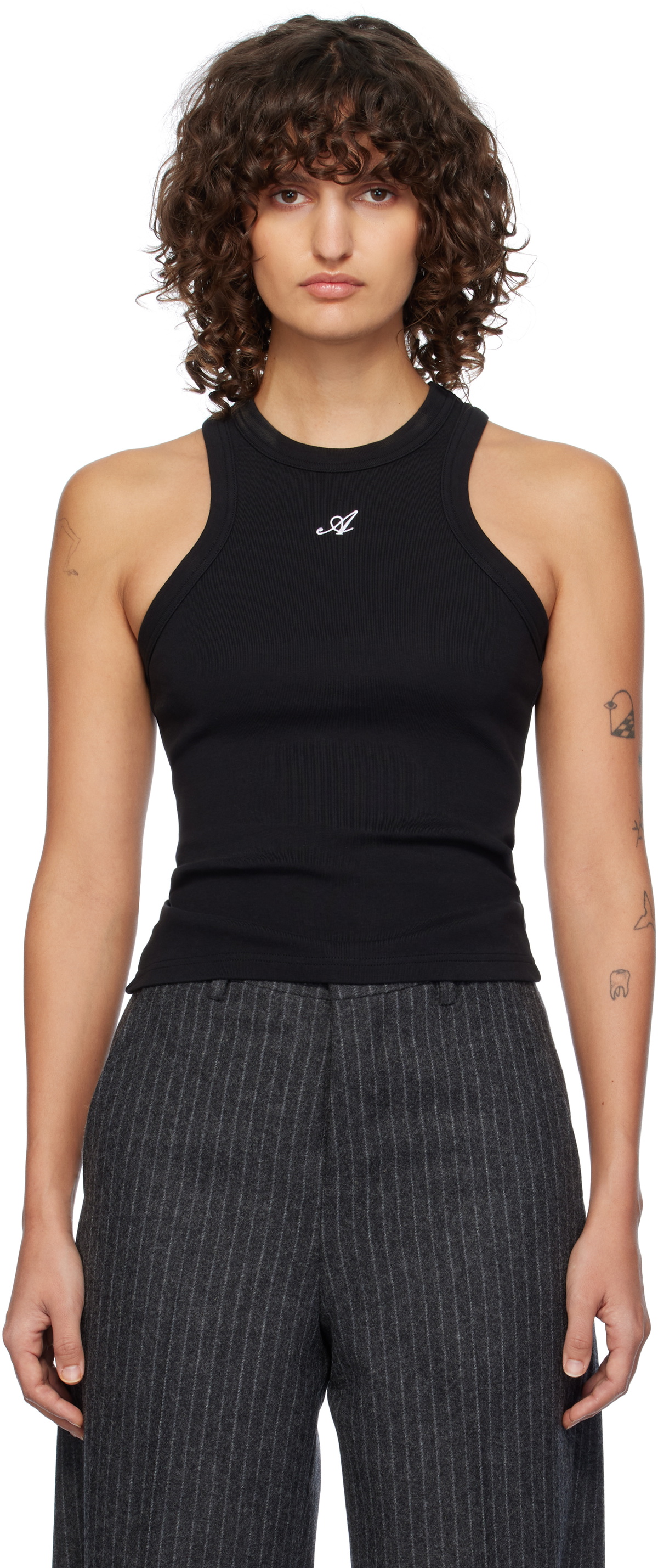Axel Arigato Black Signature Tank Top Axel Arigato