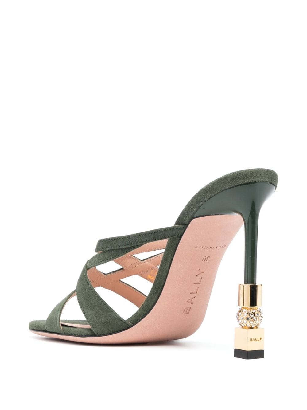 BALLY - Carolyn Leather Mules Bally