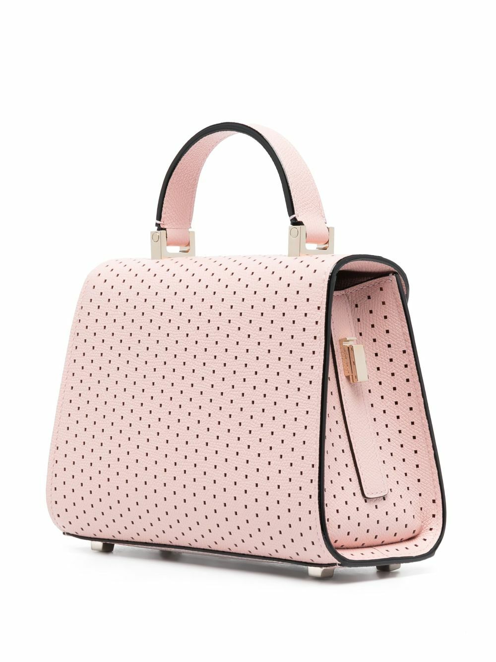 VALEXTRA - Iside Micro Laminated Leather Handbag Valextra