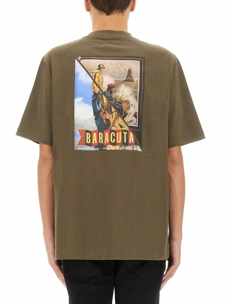 Baracuta T-shirt With Logo Baracuta