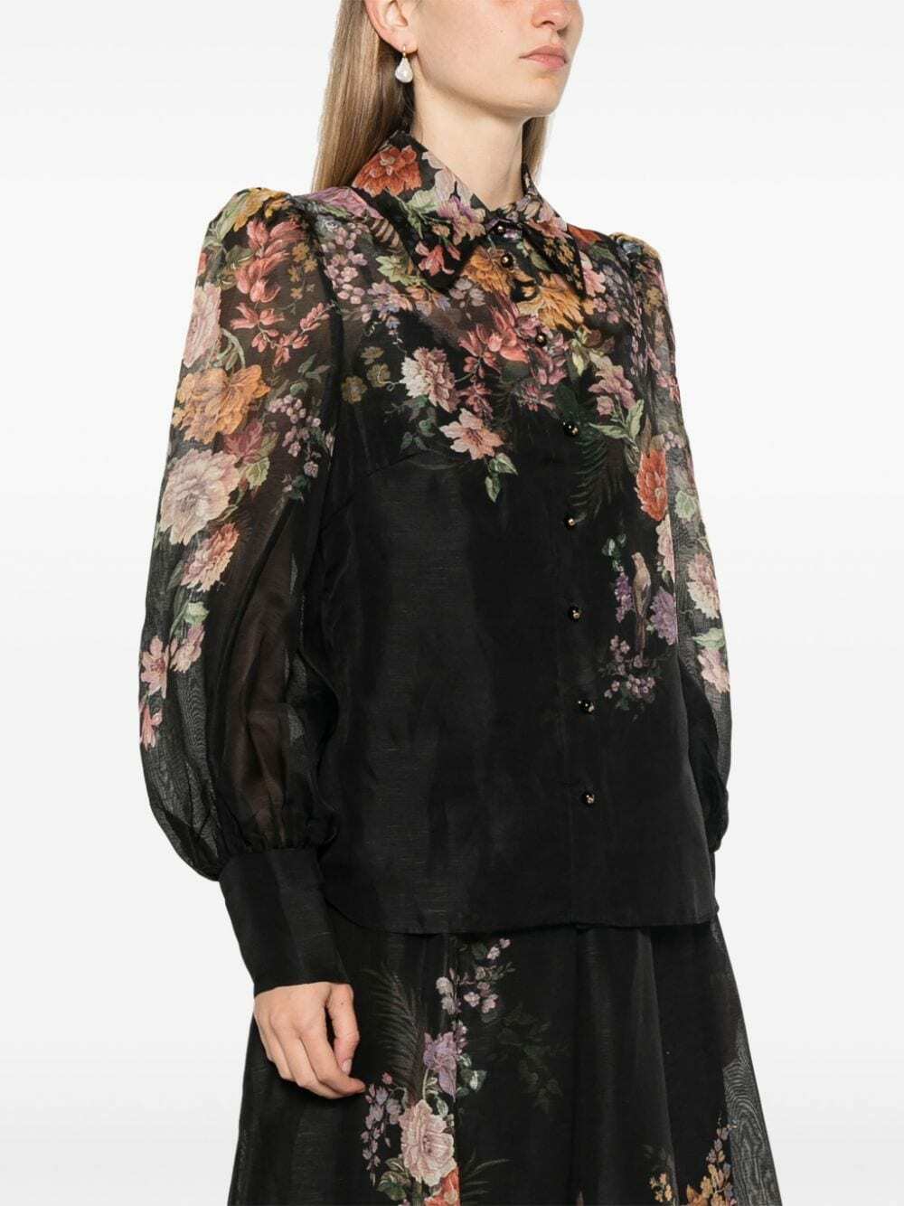 ZIMMERMANN - Pavilion Printed Blouse Zimmermann