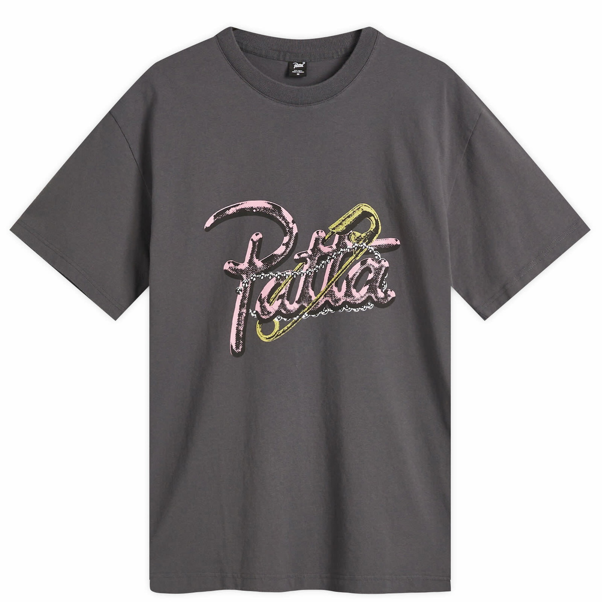 Patta Men's Pinned T-Shirt in Forged Iron Patta