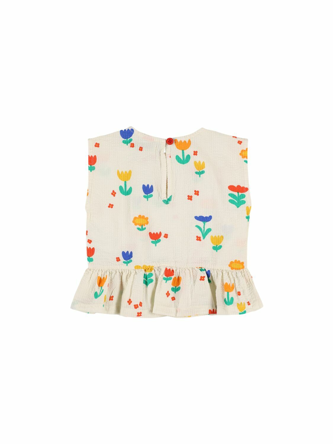 BOBO CHOSES Printed Cotton Muslin Top Bobo Choses