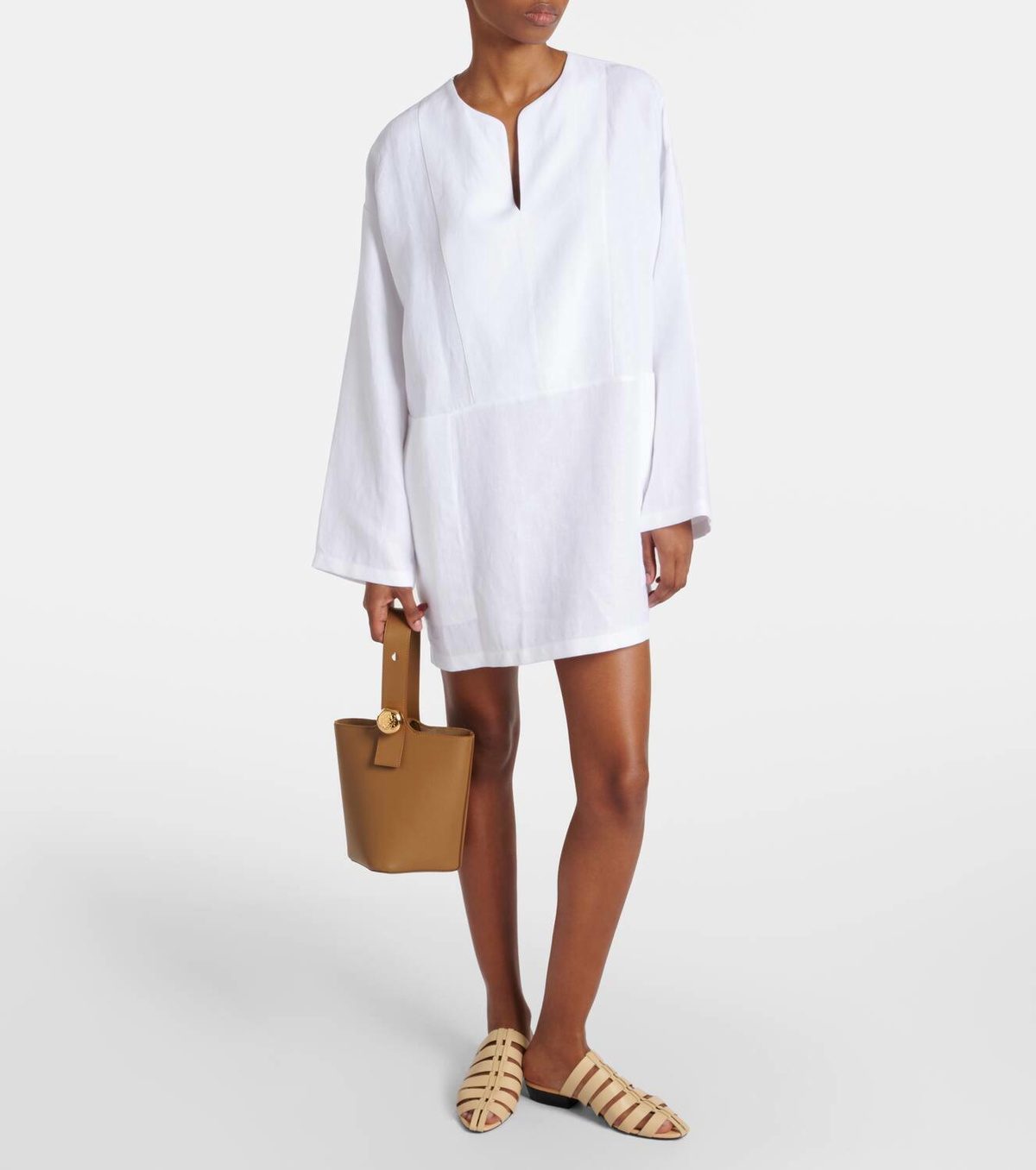 Loro Piana Linen kaftan Loro Piana