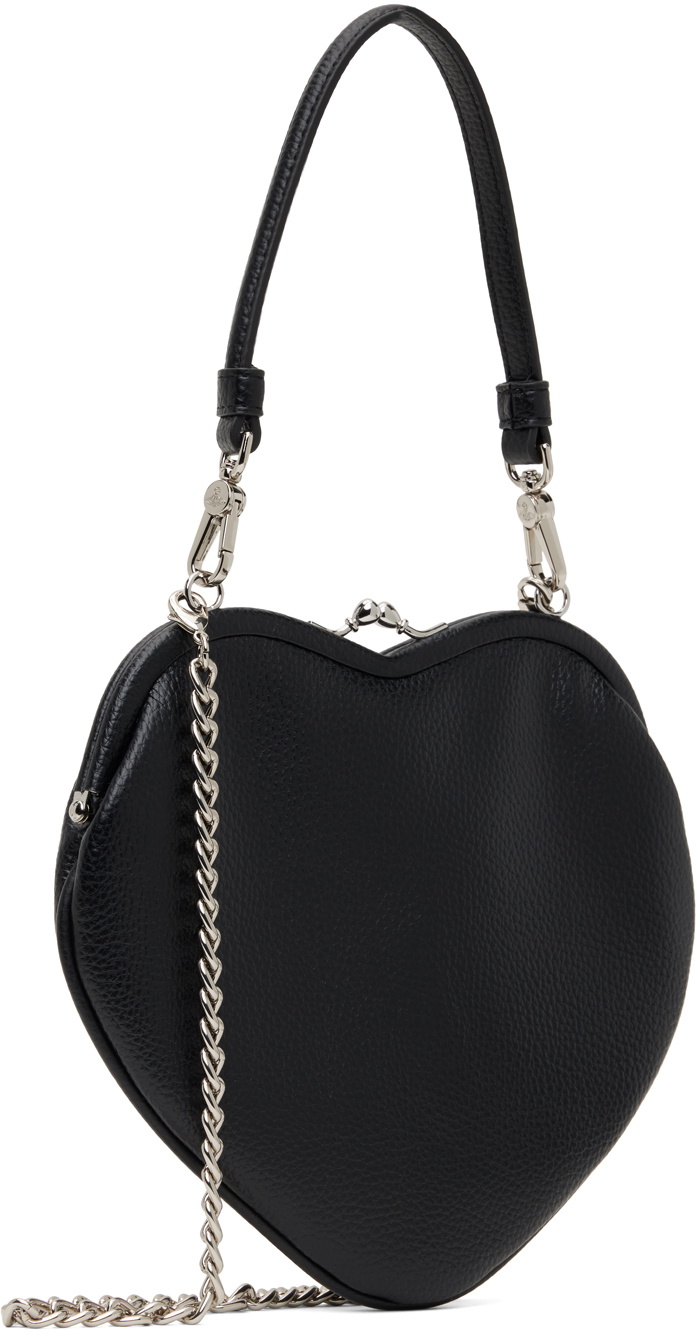 Vivienne Westwood Black Belle Heart Frame Bag Vivienne Westwood