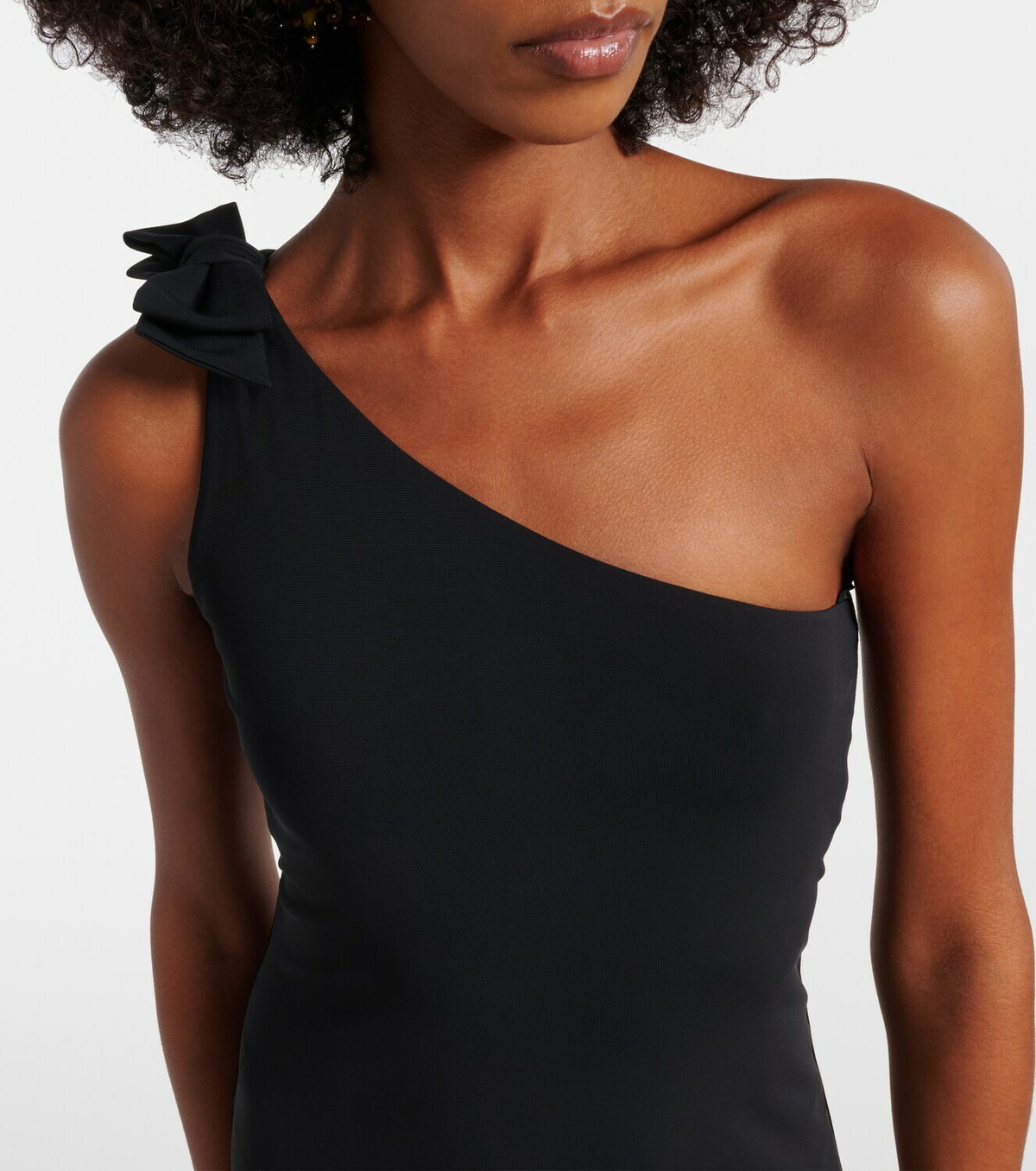 Eres Miss bow-detail one-shoulder maxi dress ERES