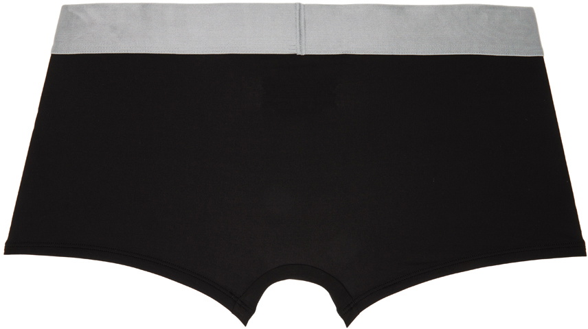 Calvin Klein Underwear Three-Pack Black Reconsidered Steel Micro Boxers ...