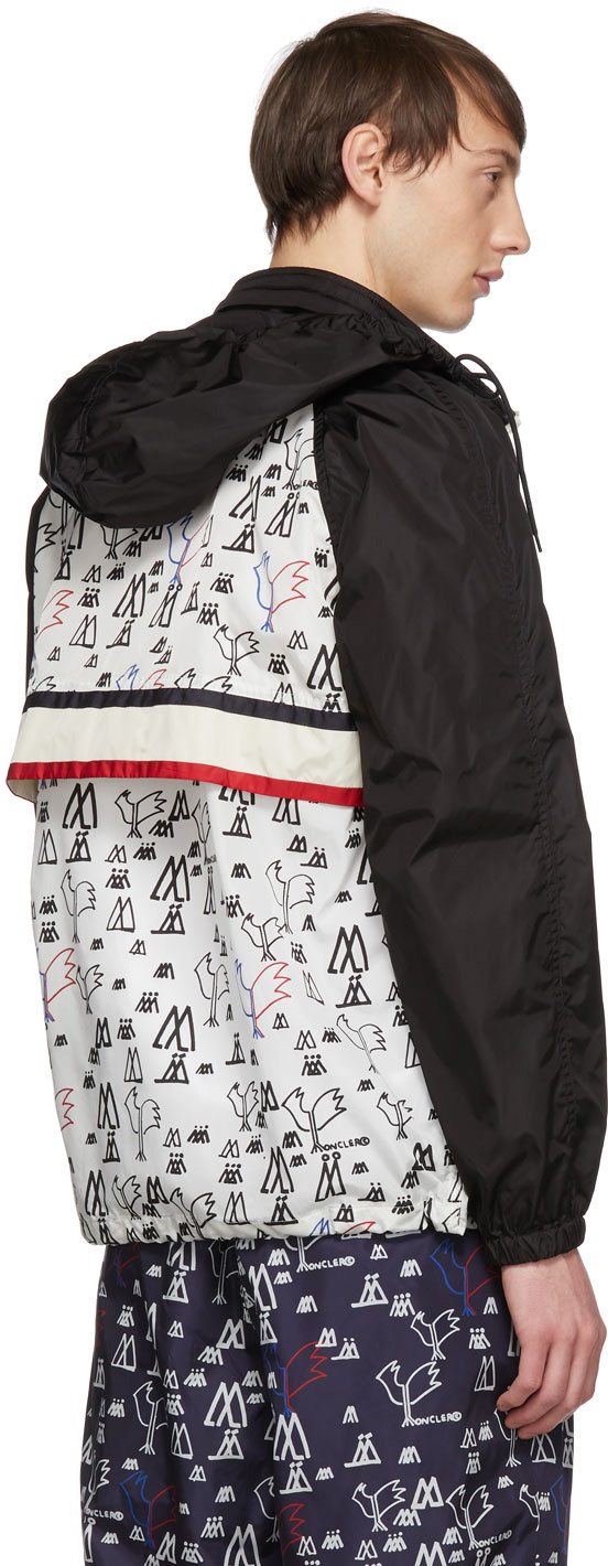 Moncler 2 Moncler 1952 White & Black Allos Jacket Moncler