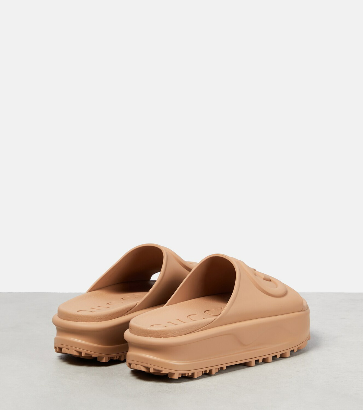 Gucci - GG rubber slides Gucci