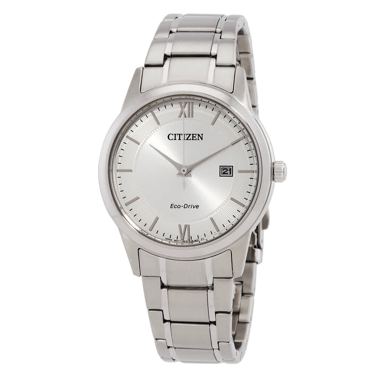 Citizen Eco-Drive Silver Dial Mens Watch AW1780-84A Citizen