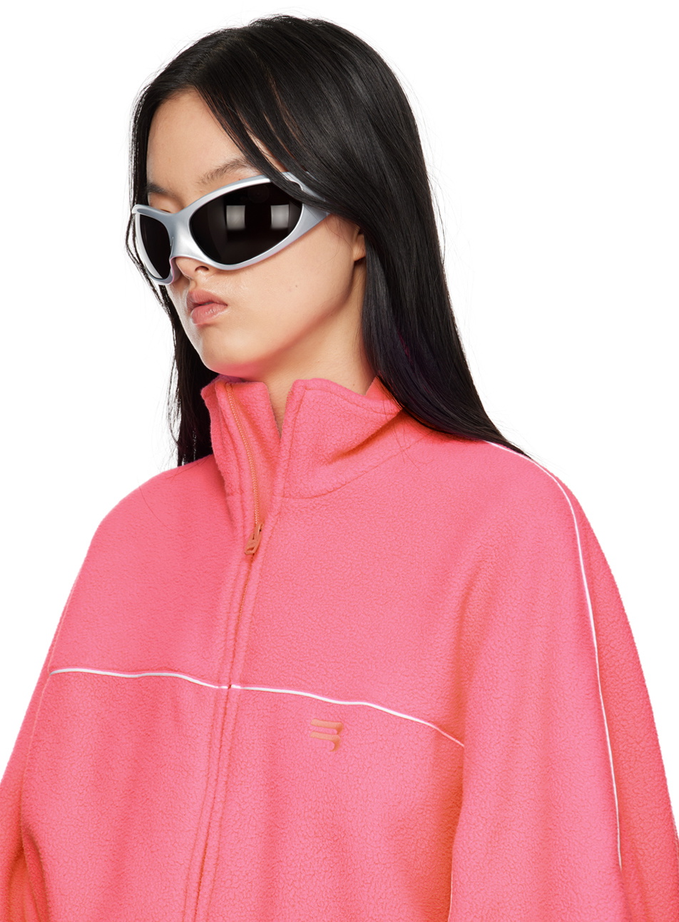 Balenciaga Silver Skin XXL Cat Sunglasses Balenciaga