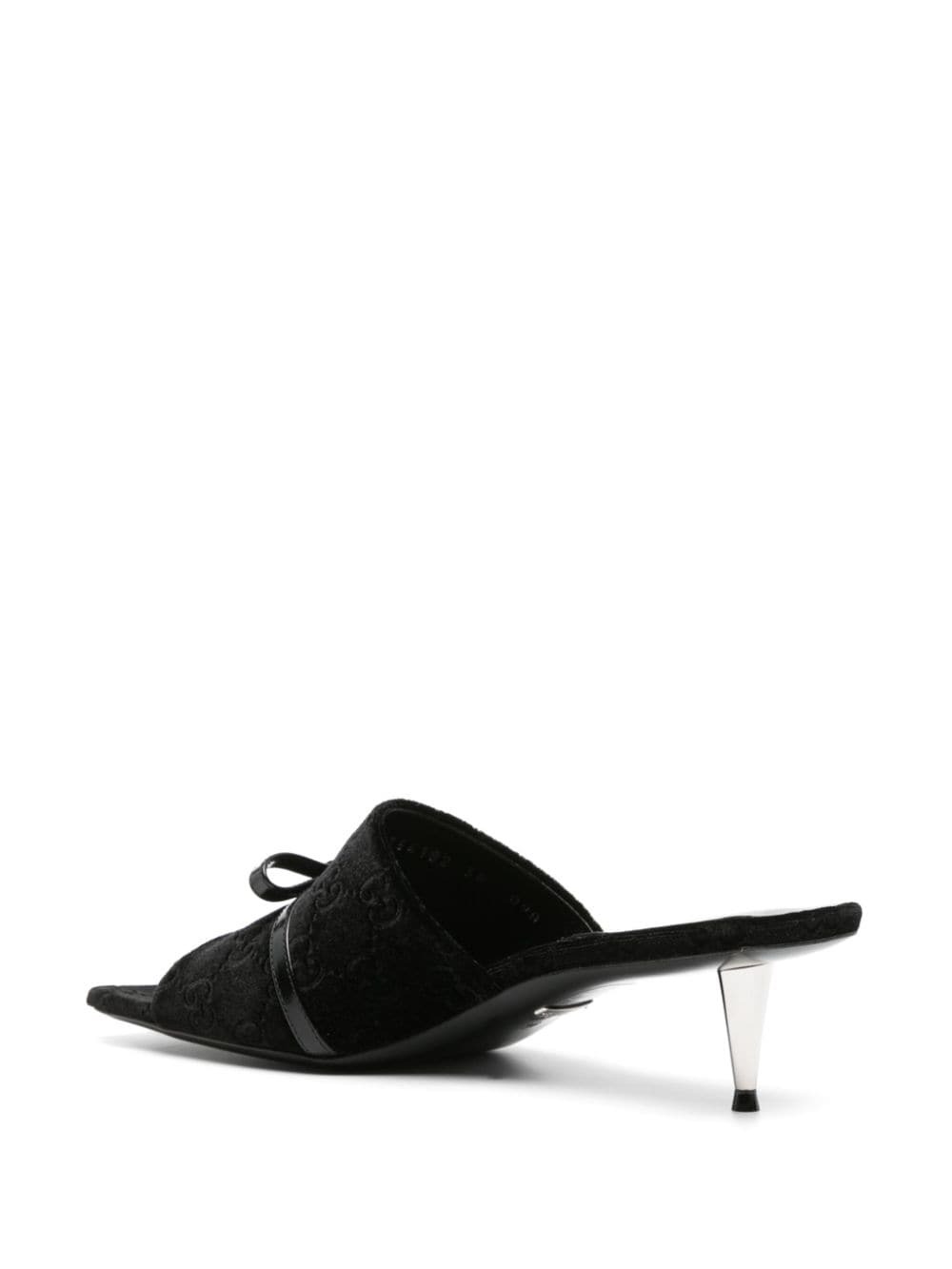 GUCCI - Gg Velvet Mules Gucci
