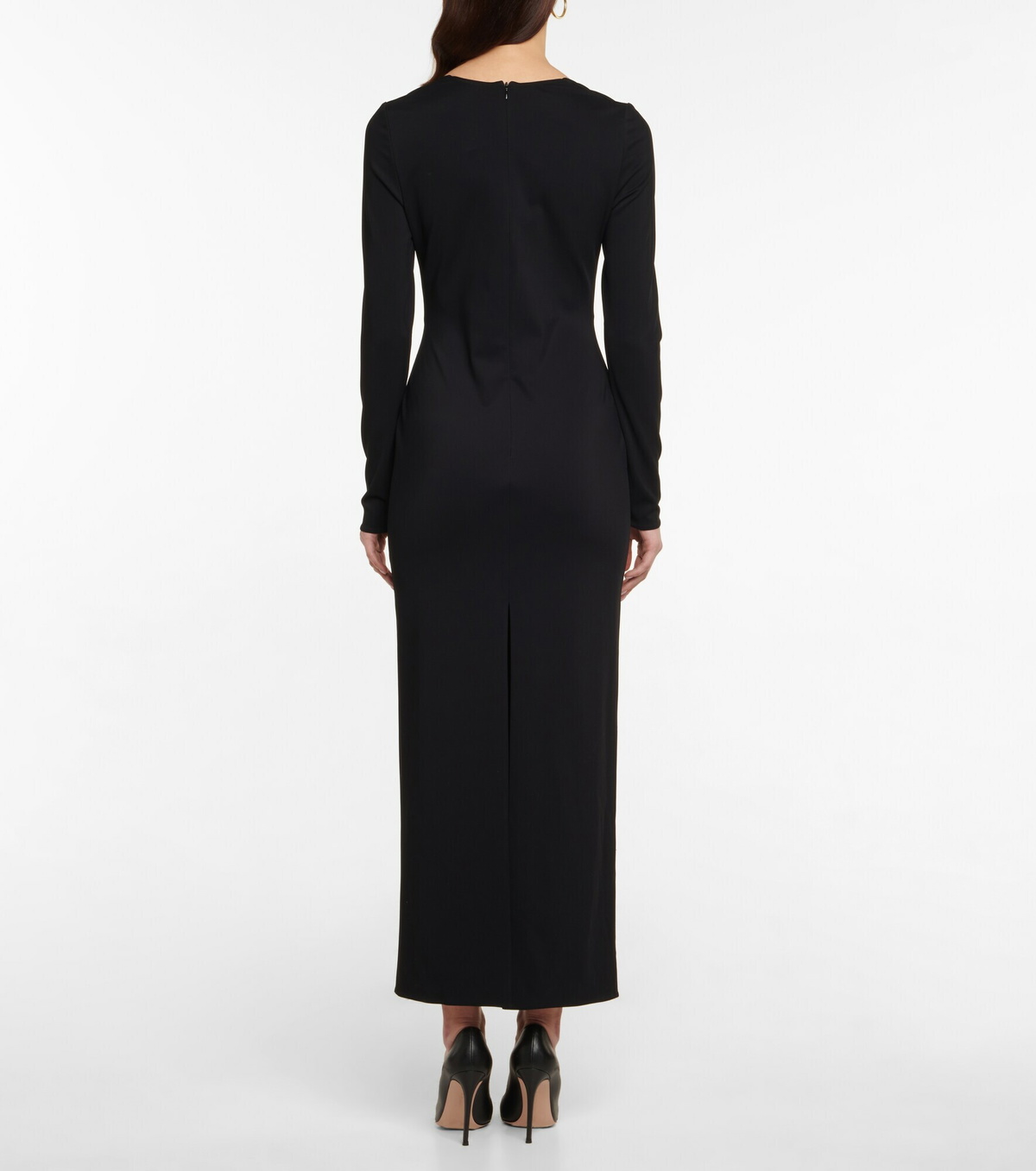 Magda Butrym - Crochet-trimmed midi dress Magda Butrym