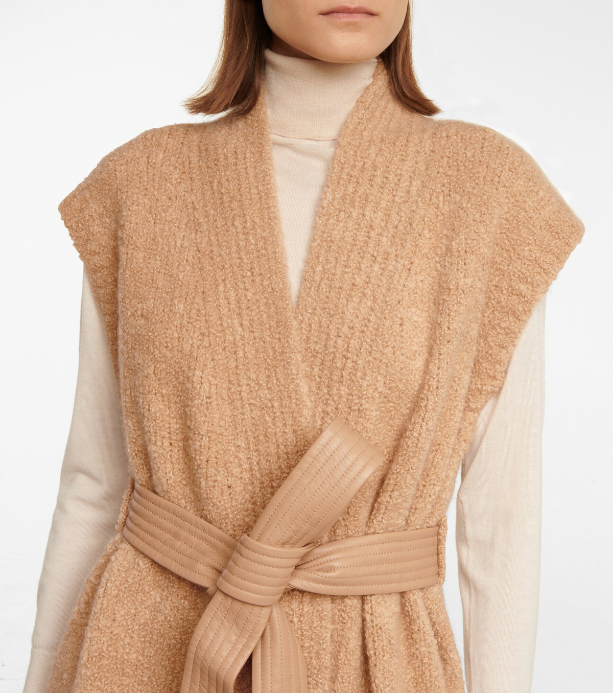 Gabriela Hearst - Bea cashmere and silk longline vest Gabriela Hearst