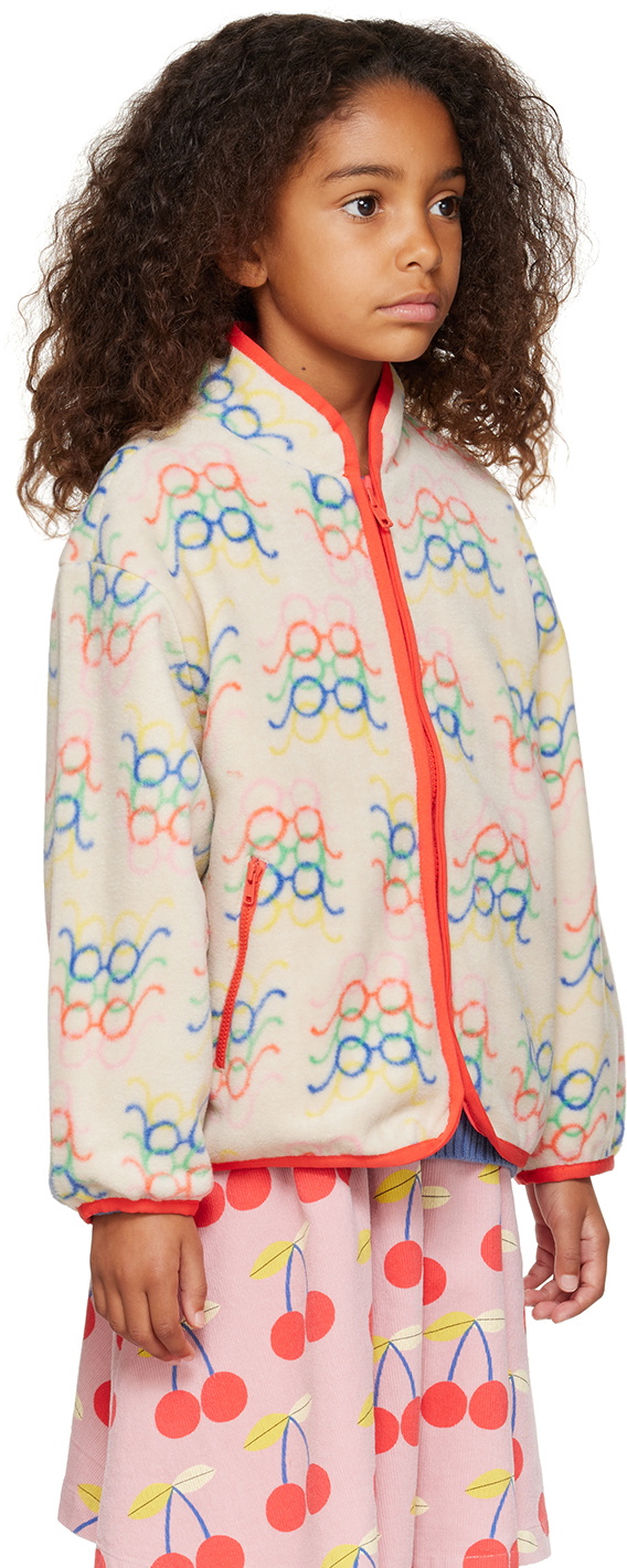 Jellymallow Kids Off-White Glasses Jacket Jellymallow