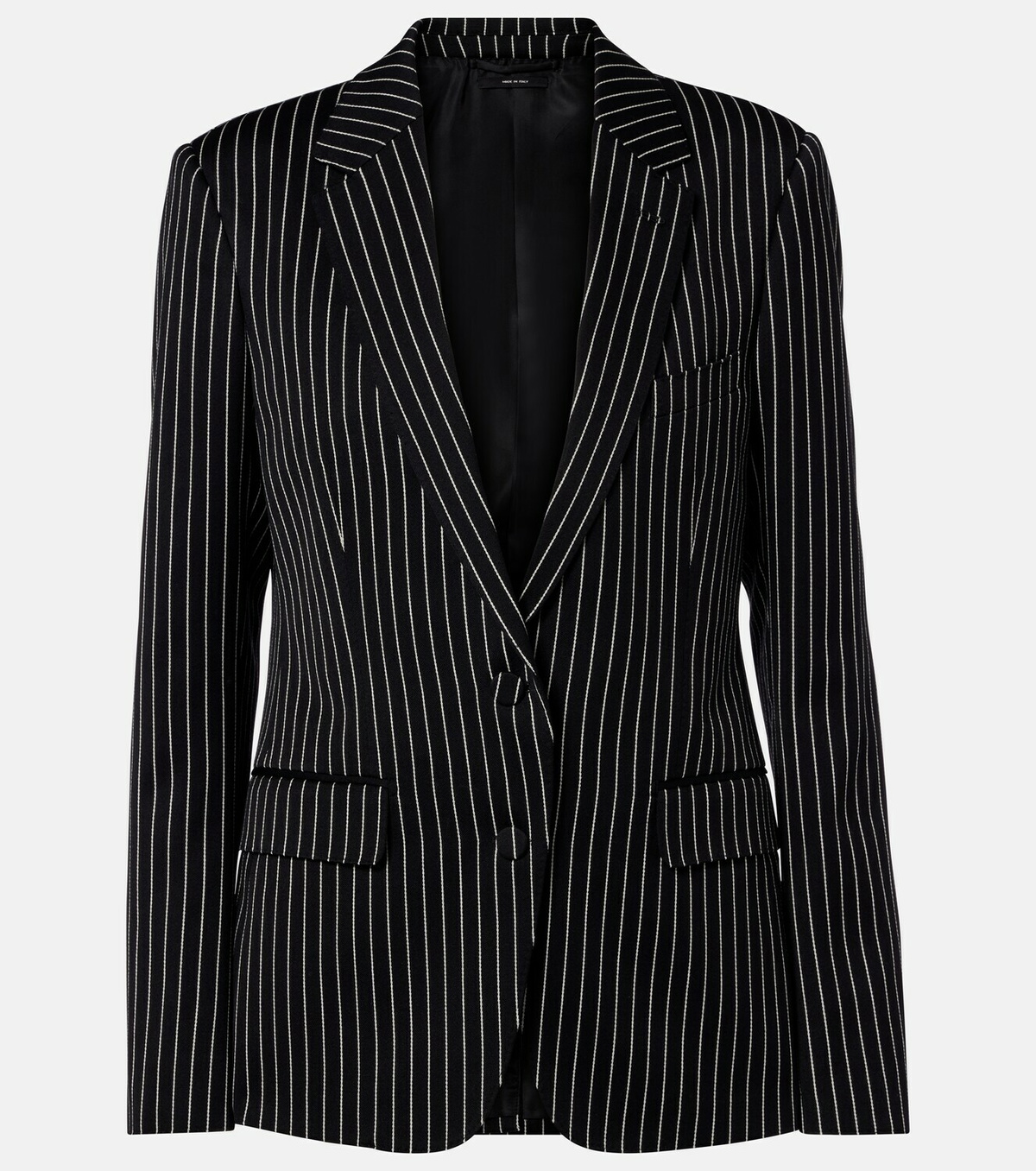 Tom Ford Pinstripe wool and cotton blazer TOM FORD