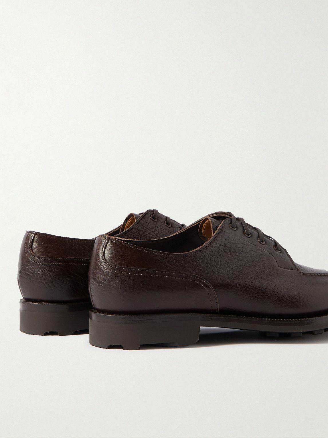 Edward Green - Dover Full-Grain Leather Derby Shoes - Brown Edward Green