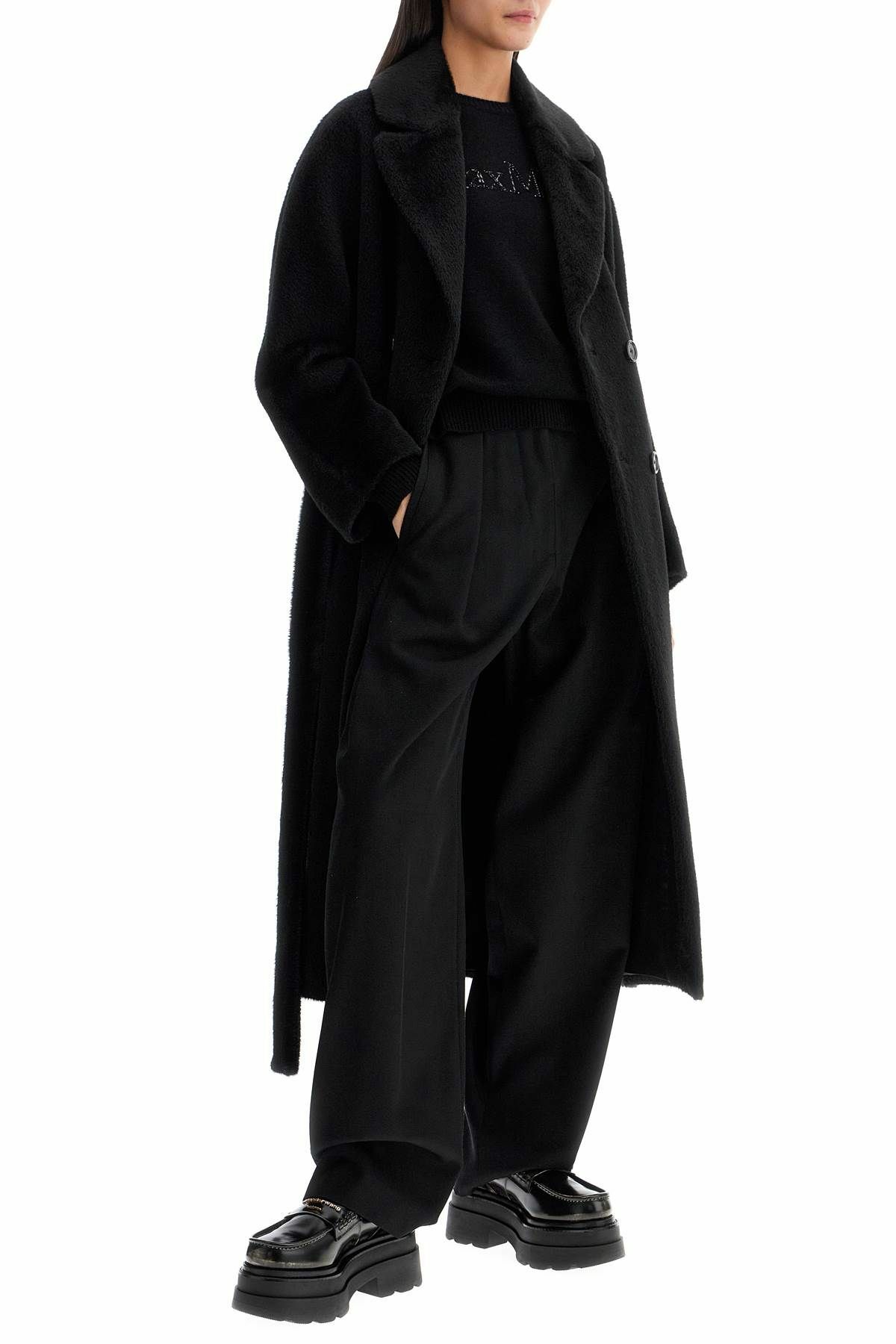 WEEKEND MAX MARA wide dingey trous Black Weekend Max Mara