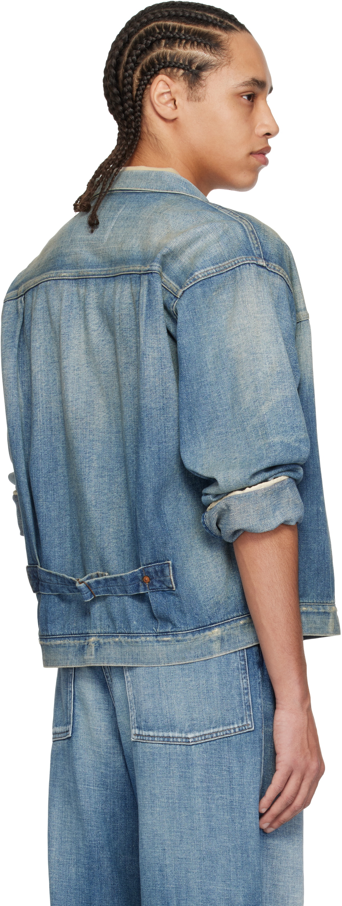 Taiga Takahashi Blue Lot. 703 C.1920's Denim Jacket Taiga Takahashi