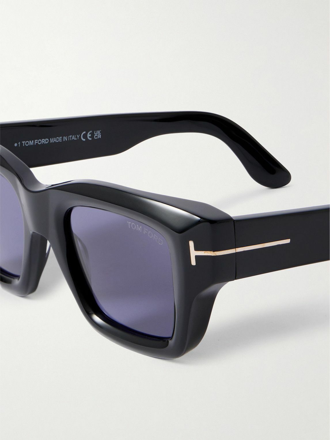 Tom Ford Ilias Square Frame Acetate Sunglasses Tom Ford