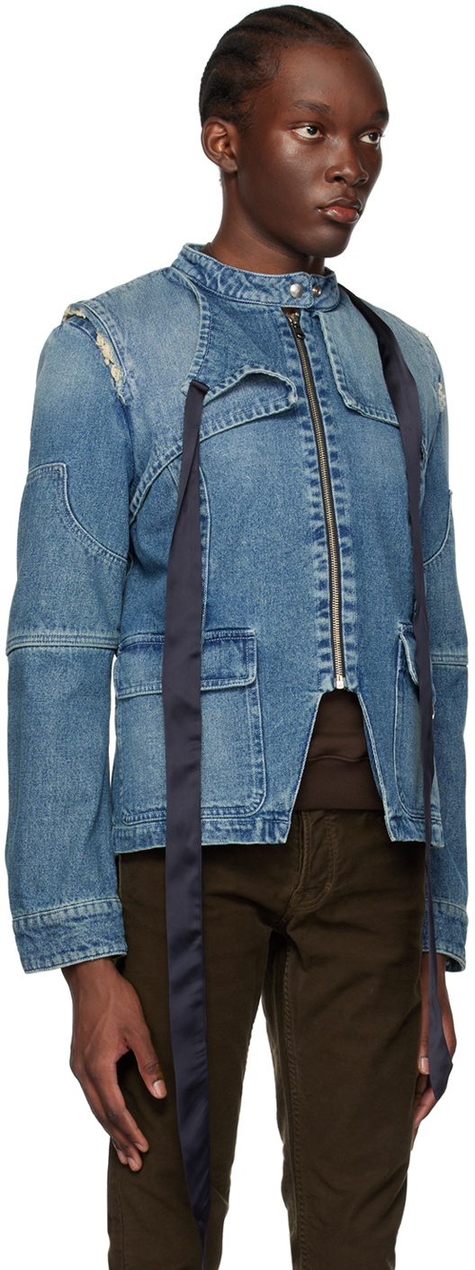 Cormio Blue Sofia Denim Jacket