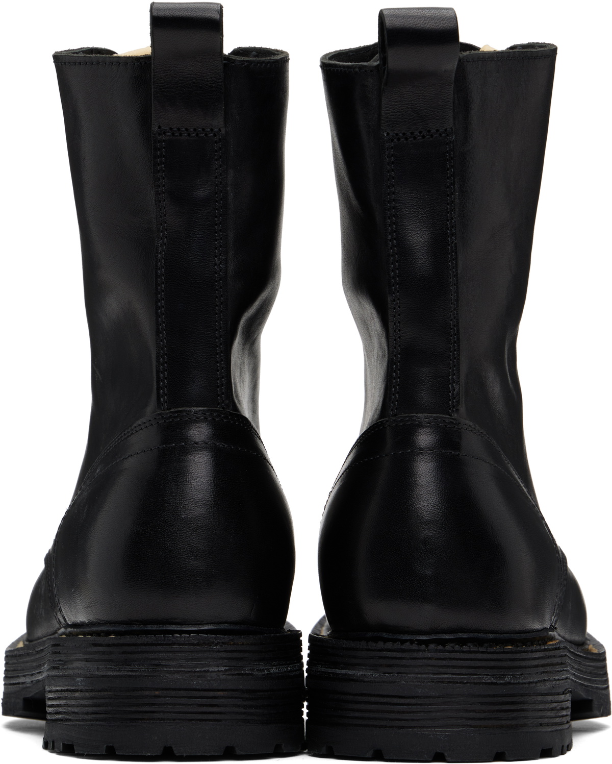 visvim Black Gillespie Folk Boots Visvim