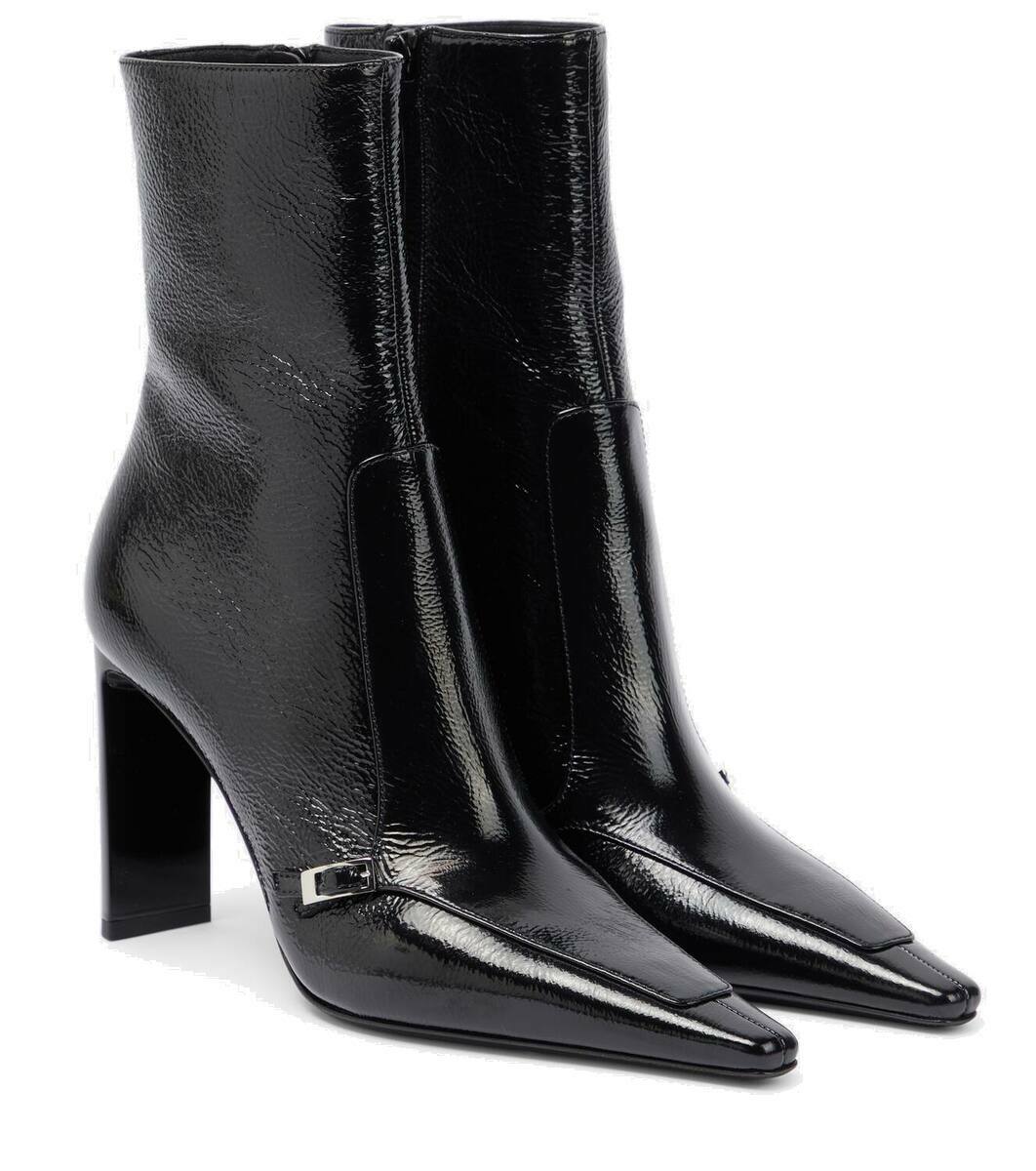 Saint Laurent Lou leather ankle boots Saint Laurent