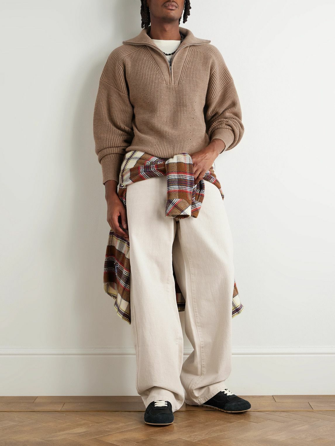 Marant - Jameson Wide-Leg Jeans - Neutrals Isabel Marant