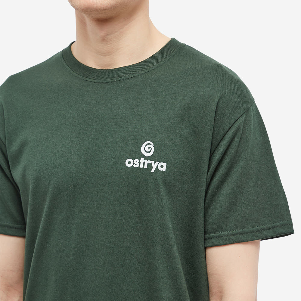 Ostrya Men's Core Logo Equi-Tee in Forest Ostrya