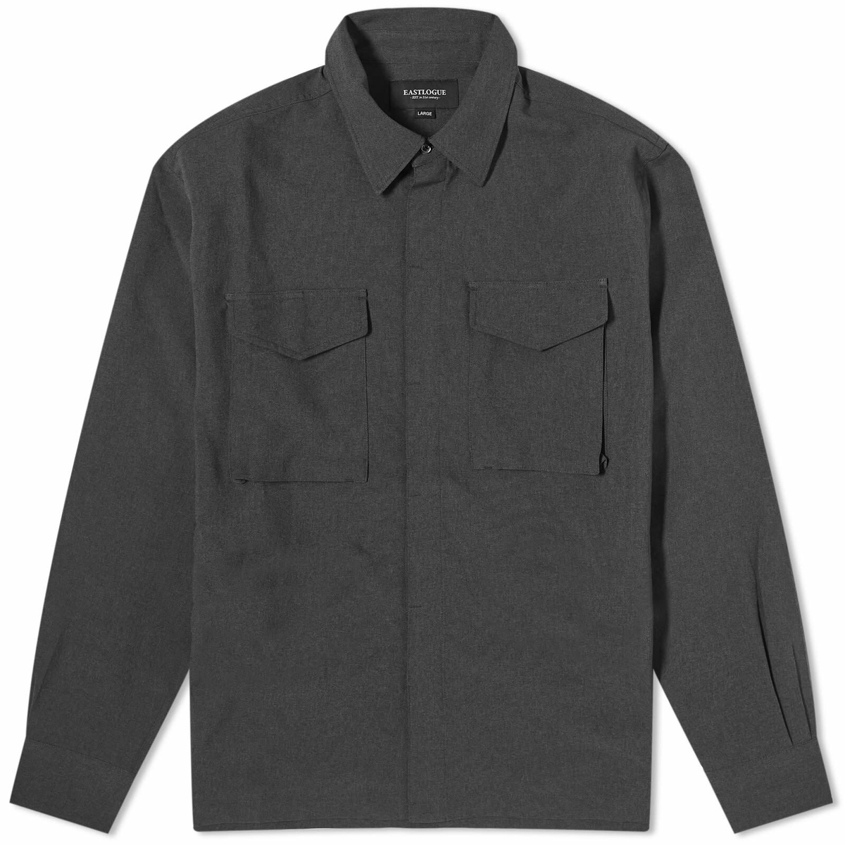 Eastlogue Men's M-65 Shirt Jacket in Charcoal Eastlogue