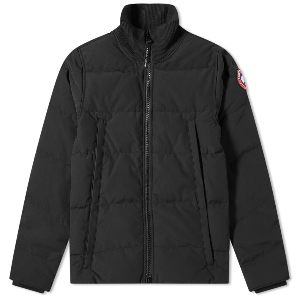 Canada Goose Men's Woolford Jacket in Black Canada Goose