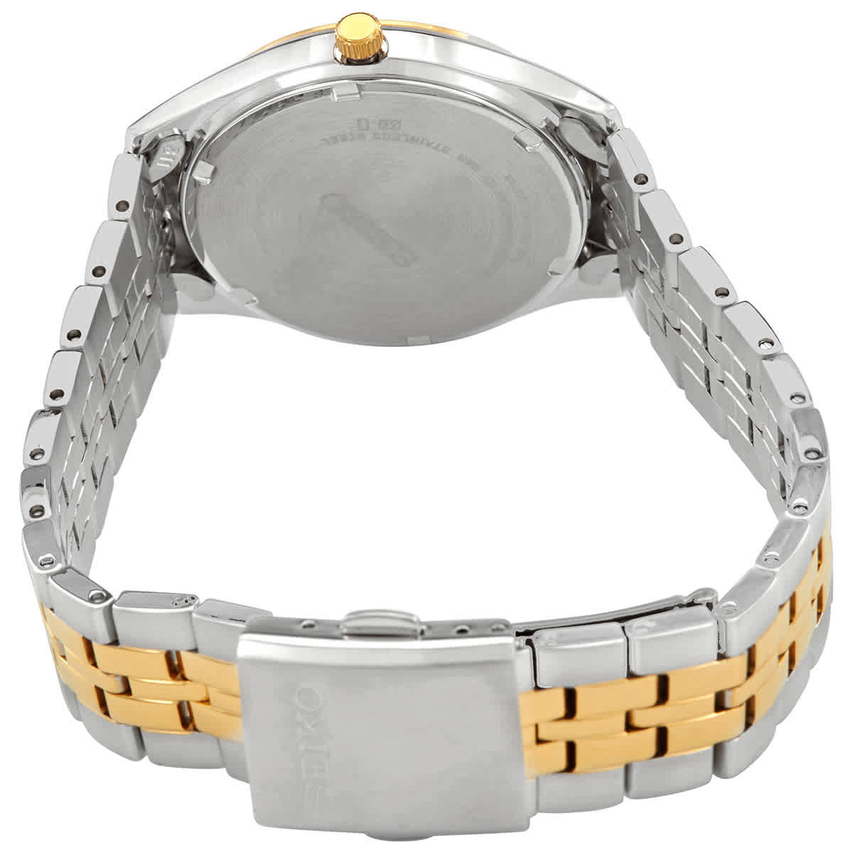 Seiko Essentials Quartz Silver Dial Mens Watch SUR430 Seiko
