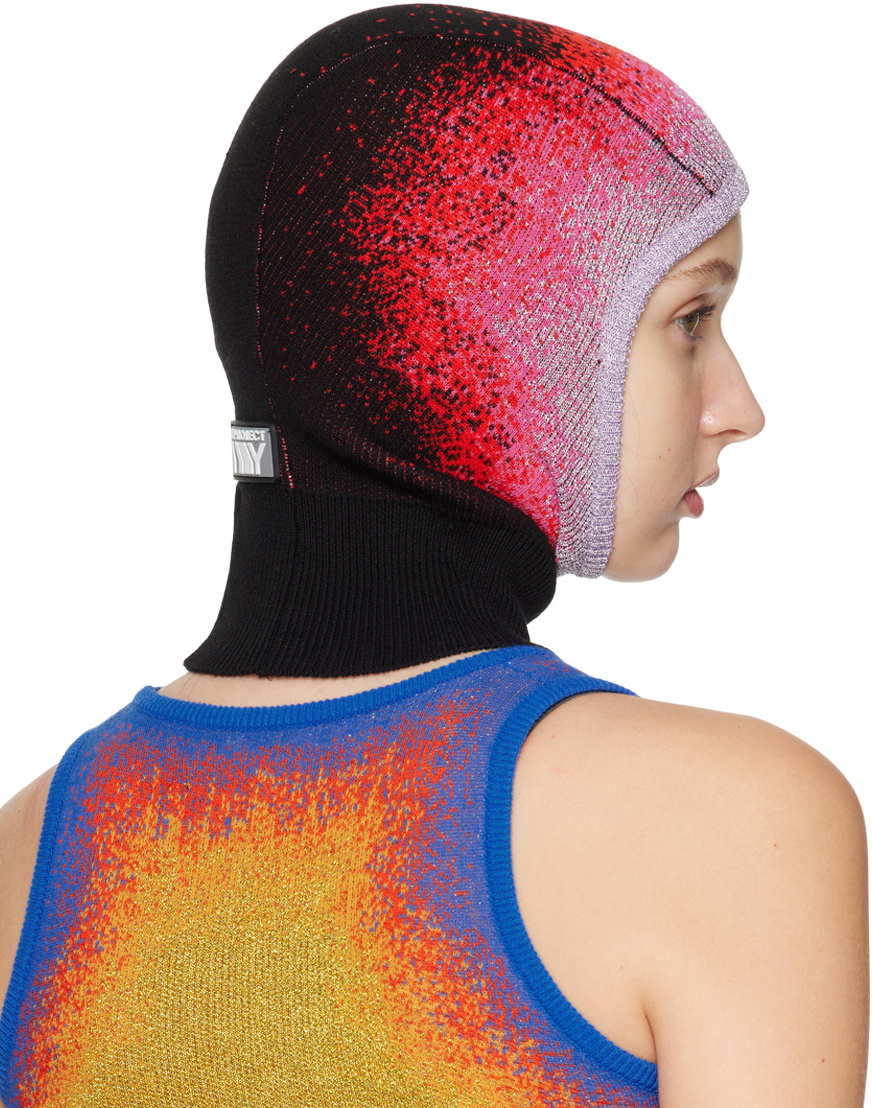 Y/Project Black & Pink Gradient Balaclava Y/Project