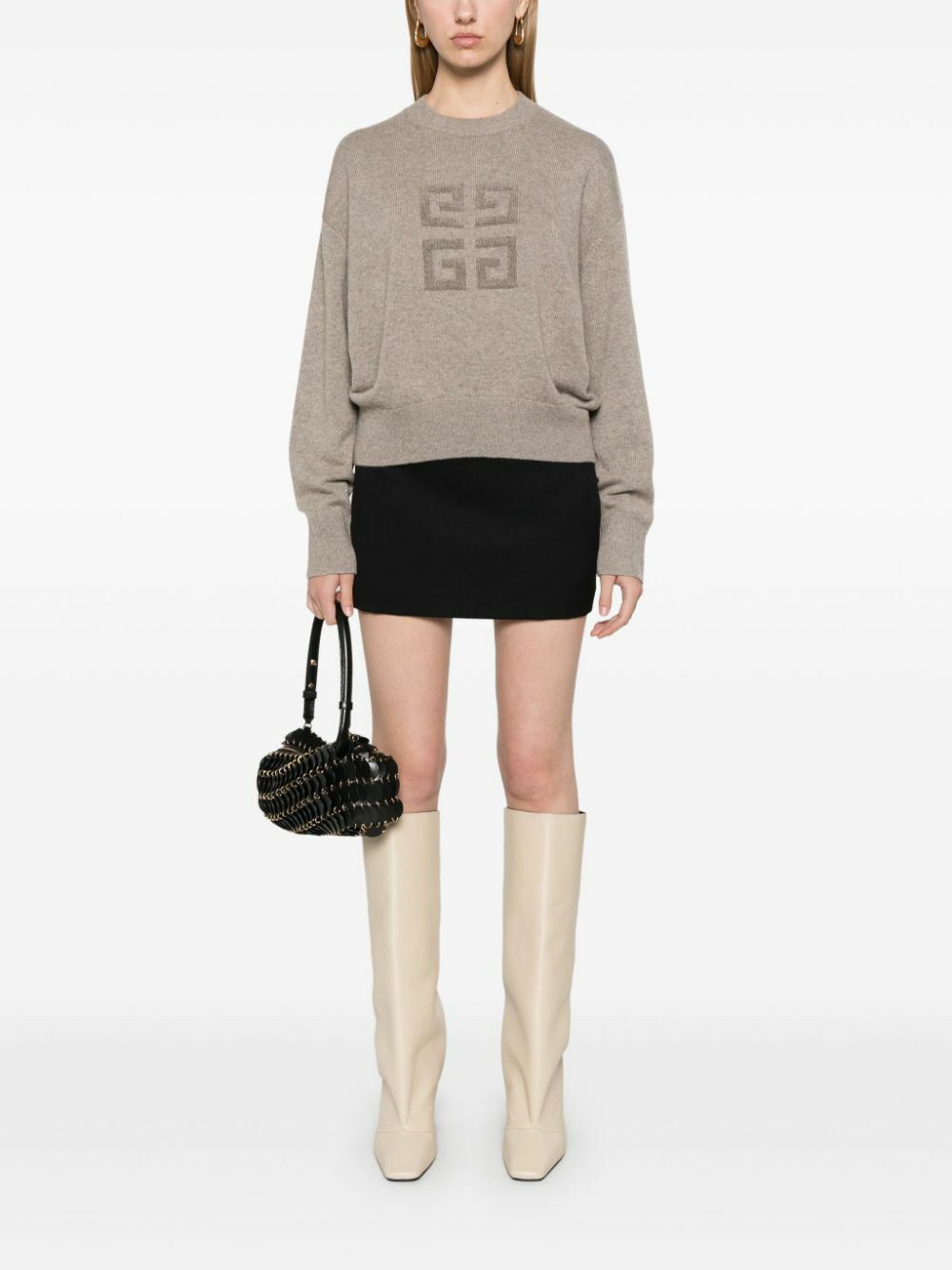 Givenchy Neutral 4G Sweater Givenchy