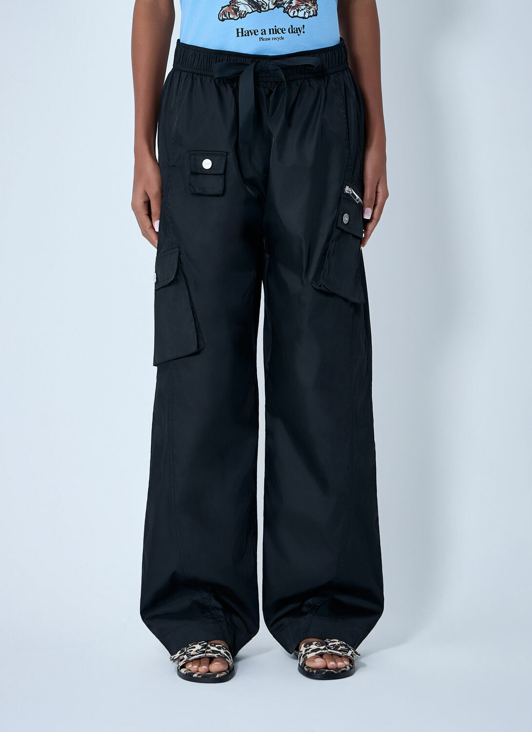 GANNI Logo Motif Track Pants GANNI
