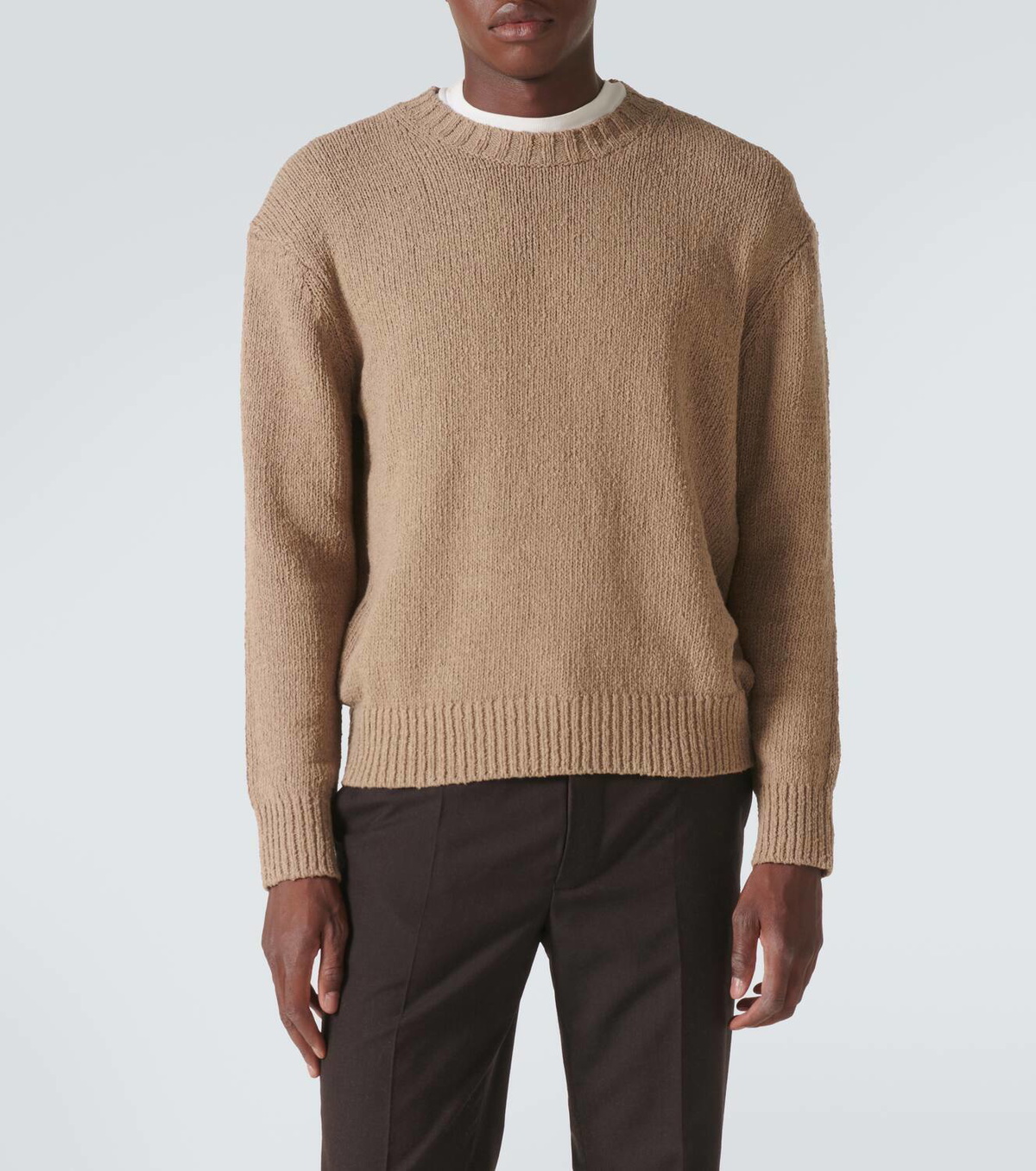 Frame Ribbed-knit cotton sweater Frame Denim