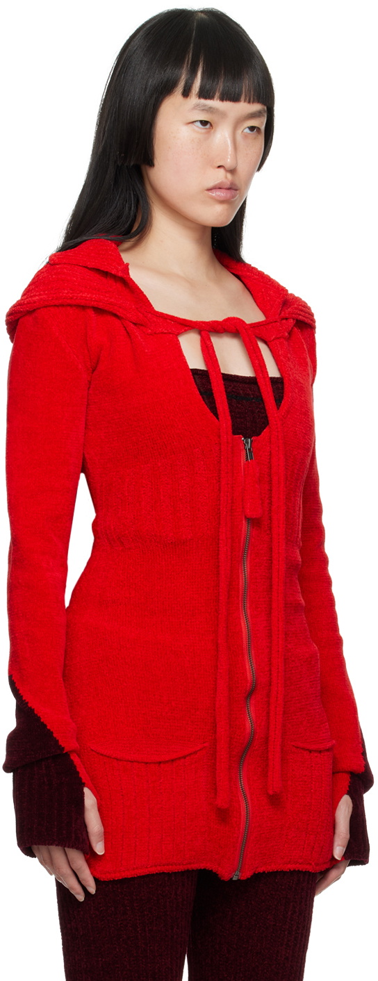 Ottolinger Red Extended Cardigan Ottolinger