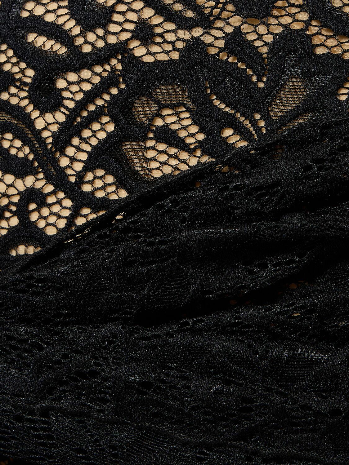 ROTATE - Lace Self-tie Mini Dress ROTATE Birger Christensen