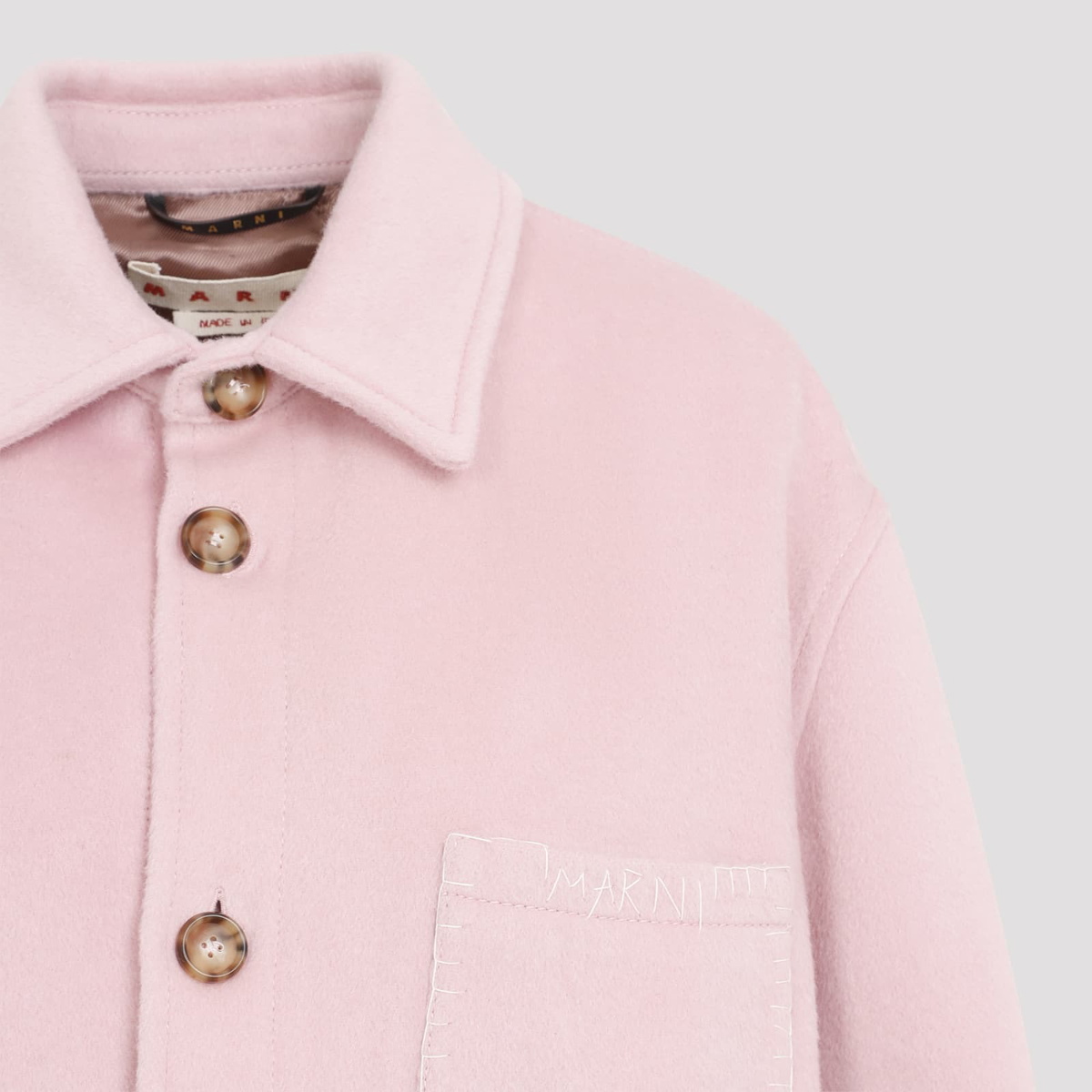 Marni Rose Wool Coat Marni