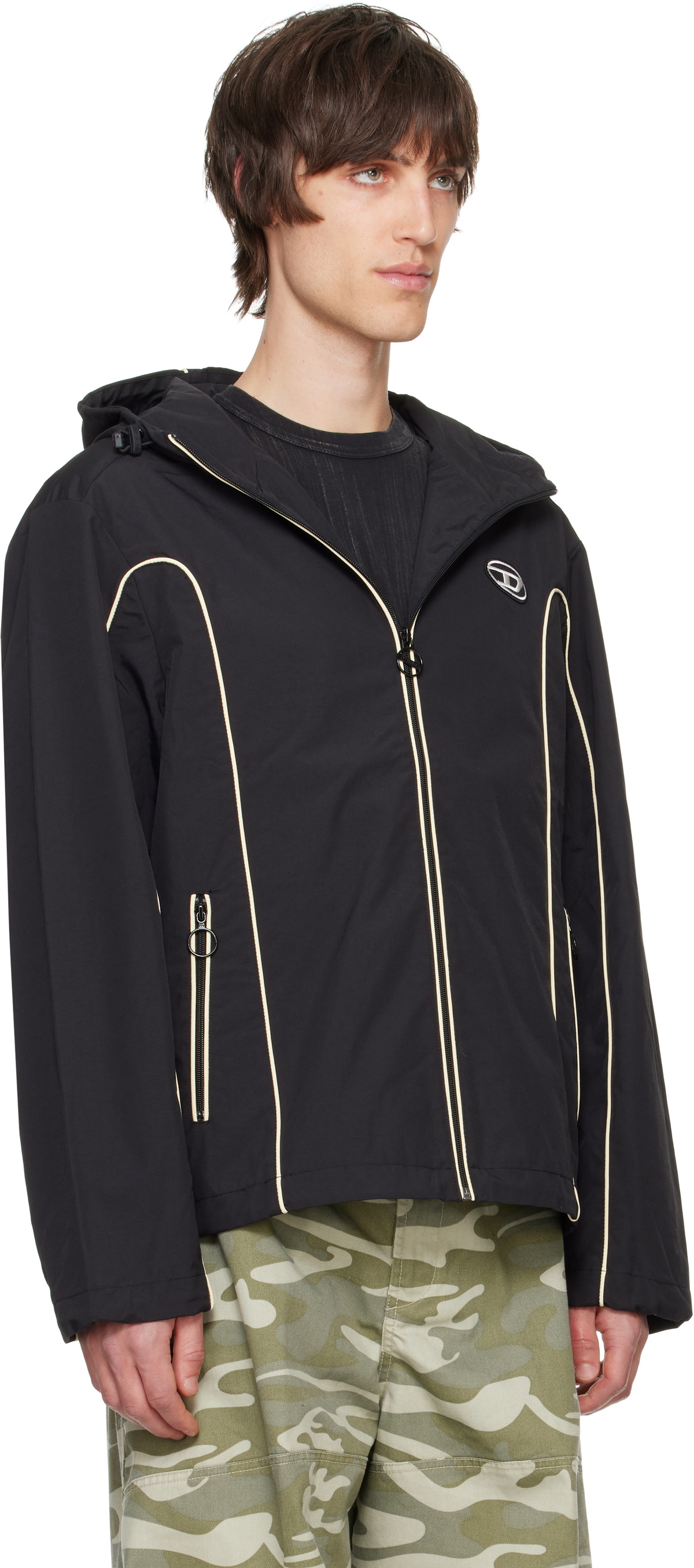 Diesel Black J-Hives Jacket Diesel