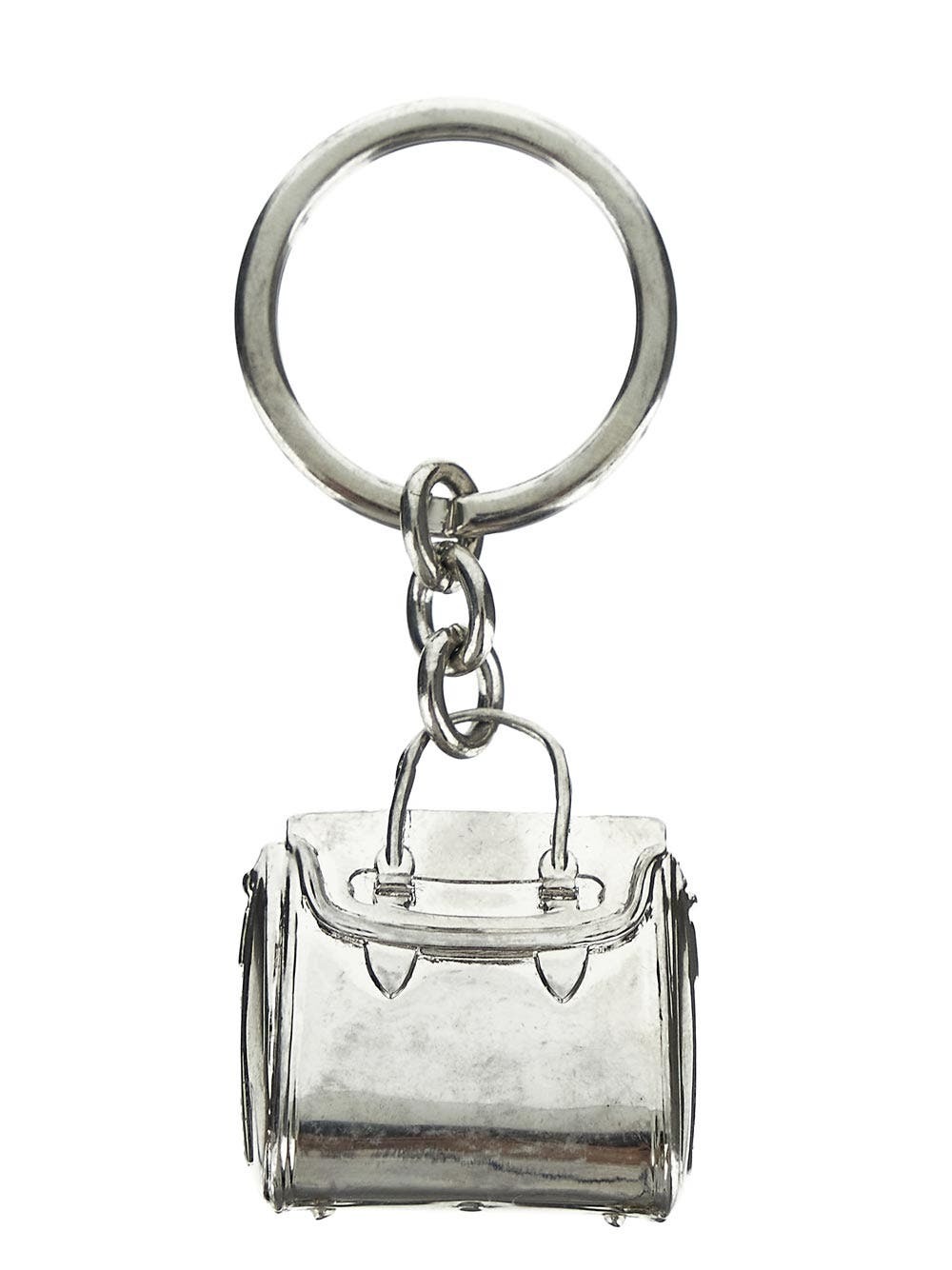 Alexander Mcqueen Silver Key Chain Alexander McQueen