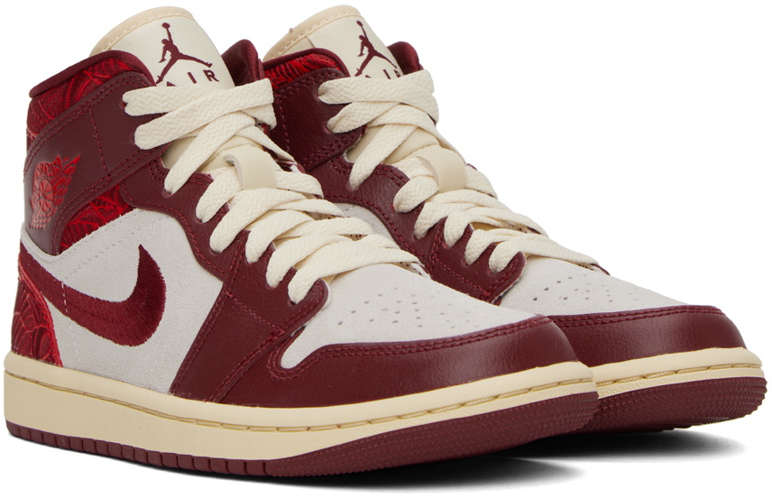 Nike Jordan Red Air Jordan 1 Mid SE Sneakers Nike Jordan Brand