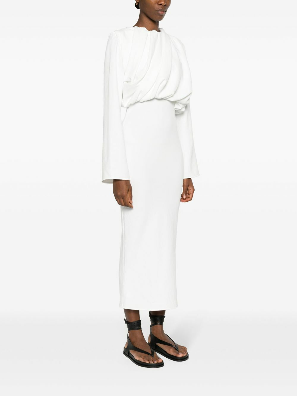 Paris Georgia White Ollie Midi Dress Paris Georgia