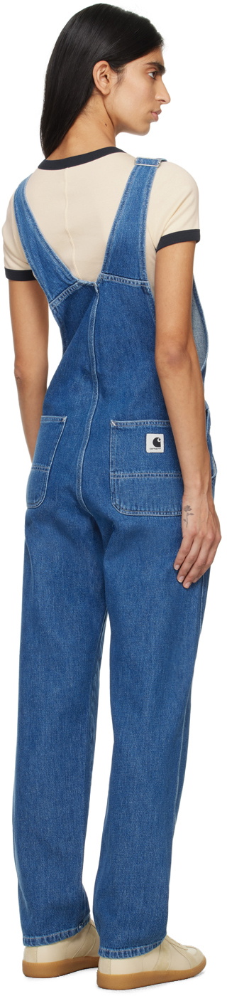Carhartt Work In Progress Navy Bib Denim Overalls Carhartt WIP