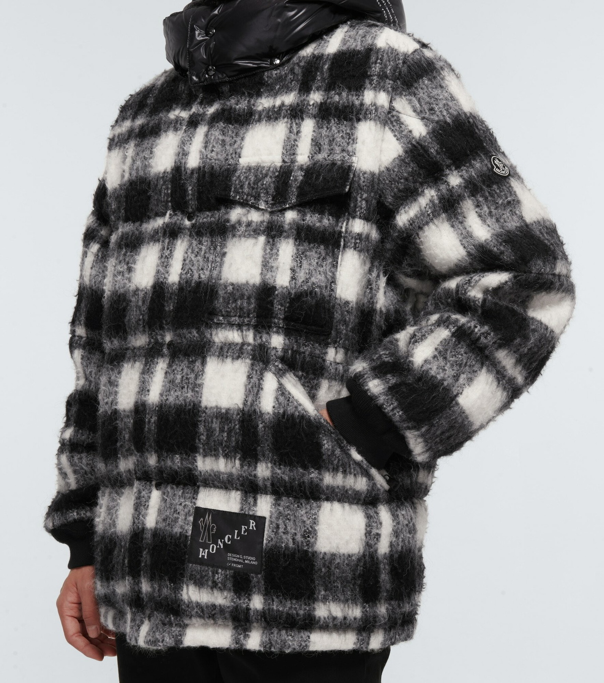 Moncler Genius - 7 Moncler FRGMT Hiroshi Fujiwara checked jacket ...