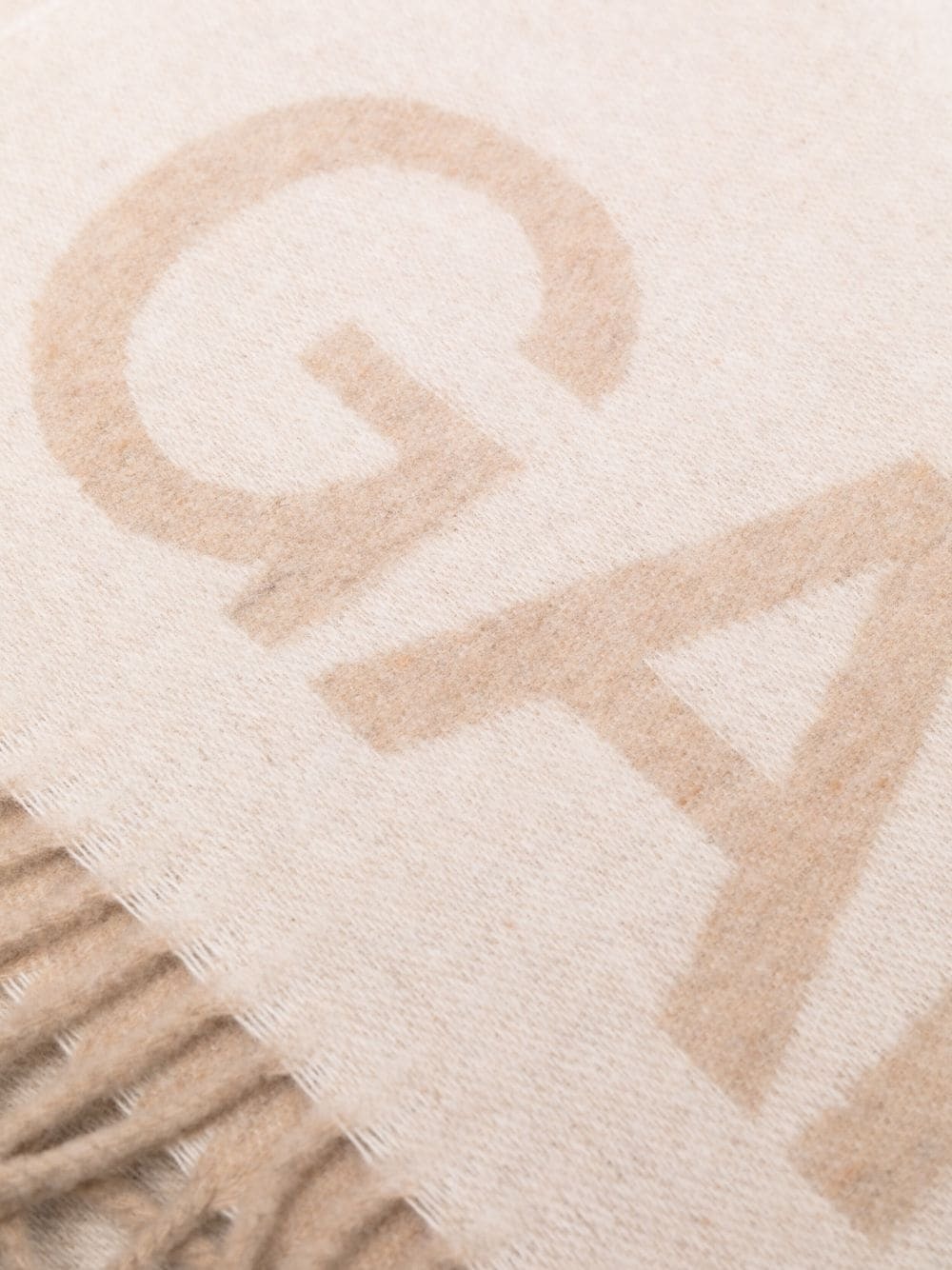 GANNI - Logo Wool Scarf GANNI