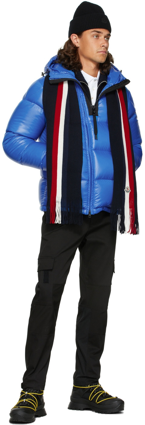 Moncler Blue Down Guitry Jacket Moncler