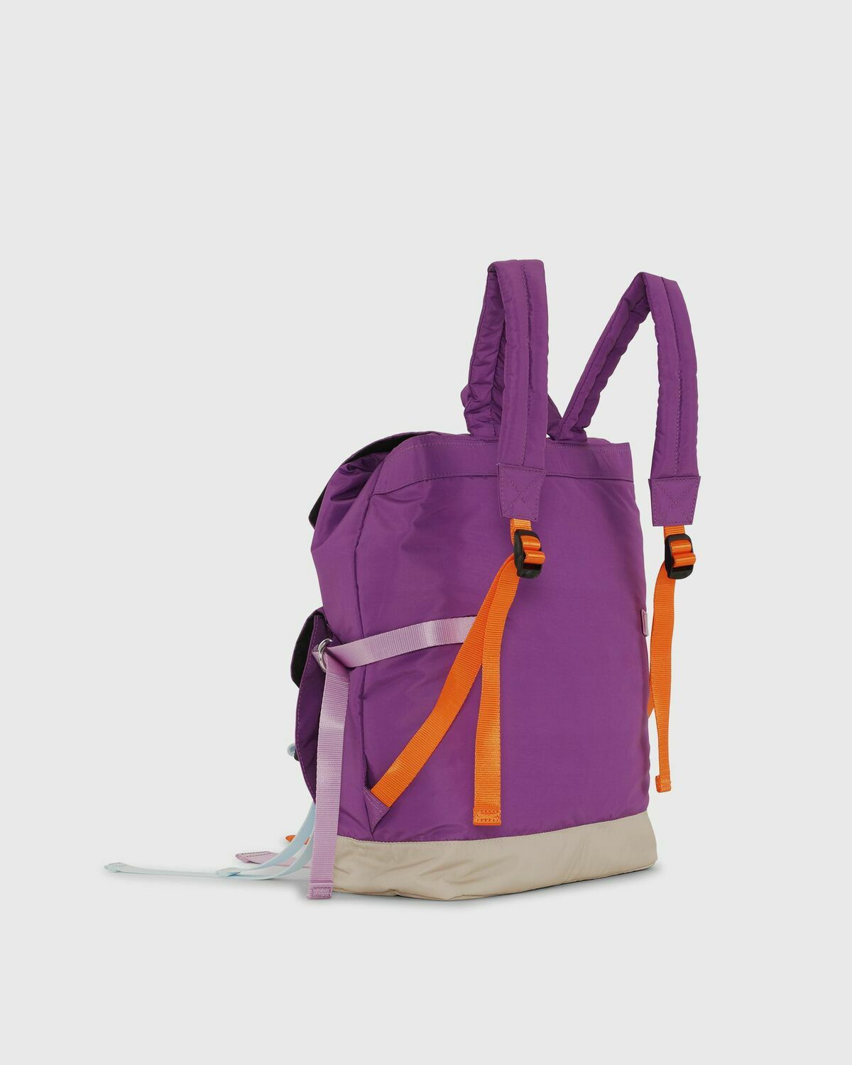 Ganni Recycled Tech Backpack Purple - Womens - Backpacks GANNI