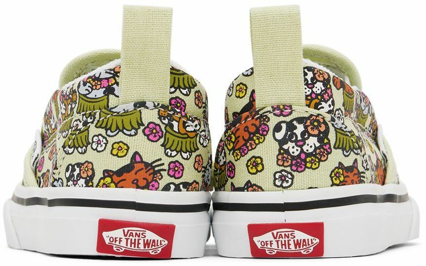 Vans Baby Green Animals Slip-On V Sneakers Vans